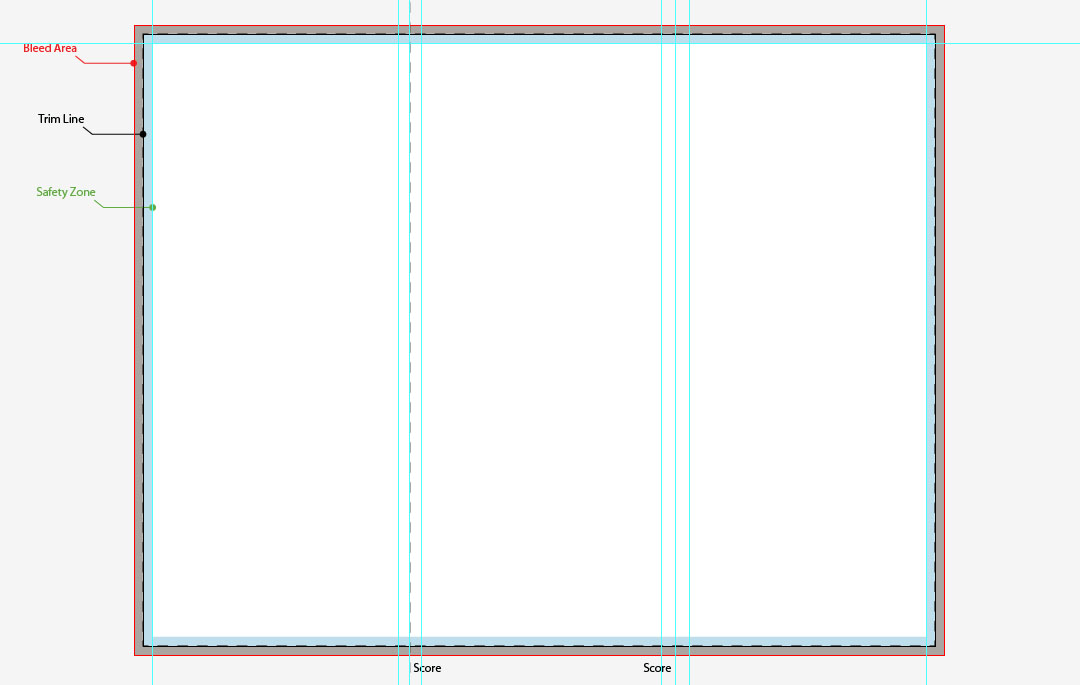 Free Corporate Tri Fold Brochure Template DesignBump