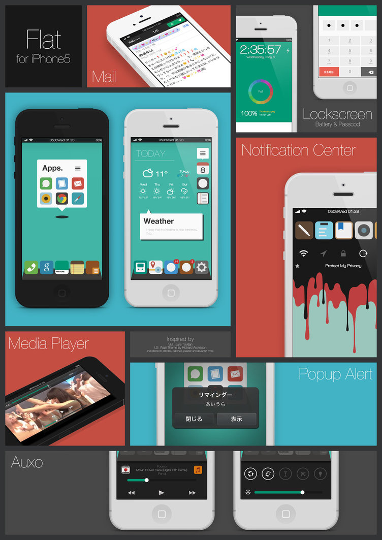 Flat Graphic Design Inspiration