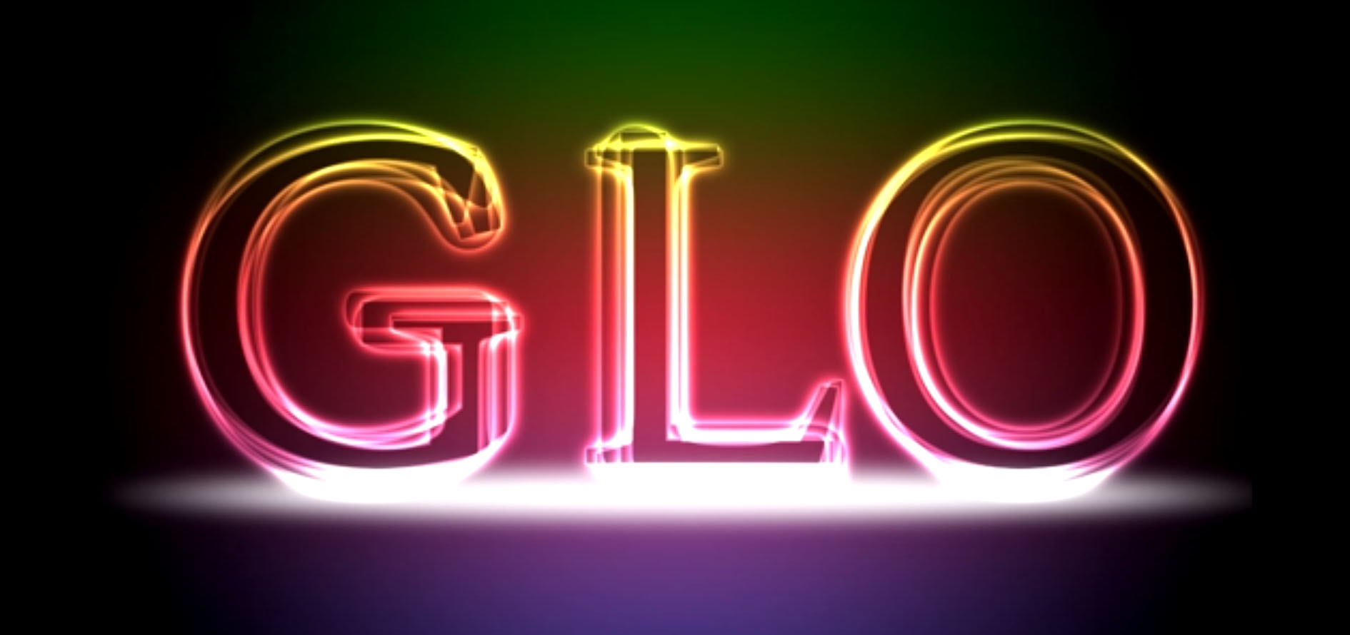 Create A Glowing Text Effect Photoshop Tutorial DesignBump